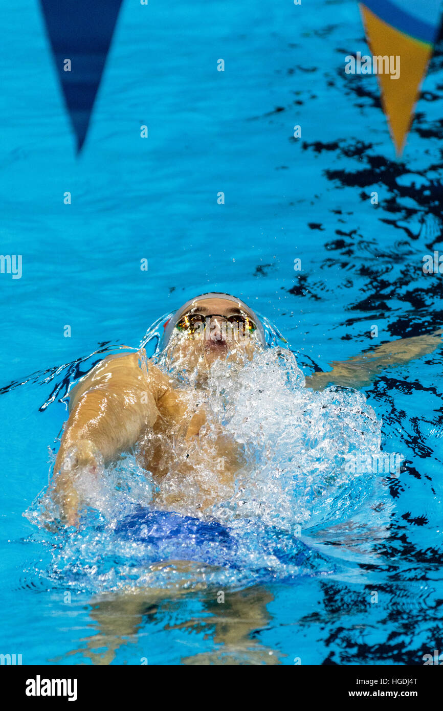 Rio de Janeiro, Brazil. 10 August 2016. Robert Glinta (ROU) competing ...