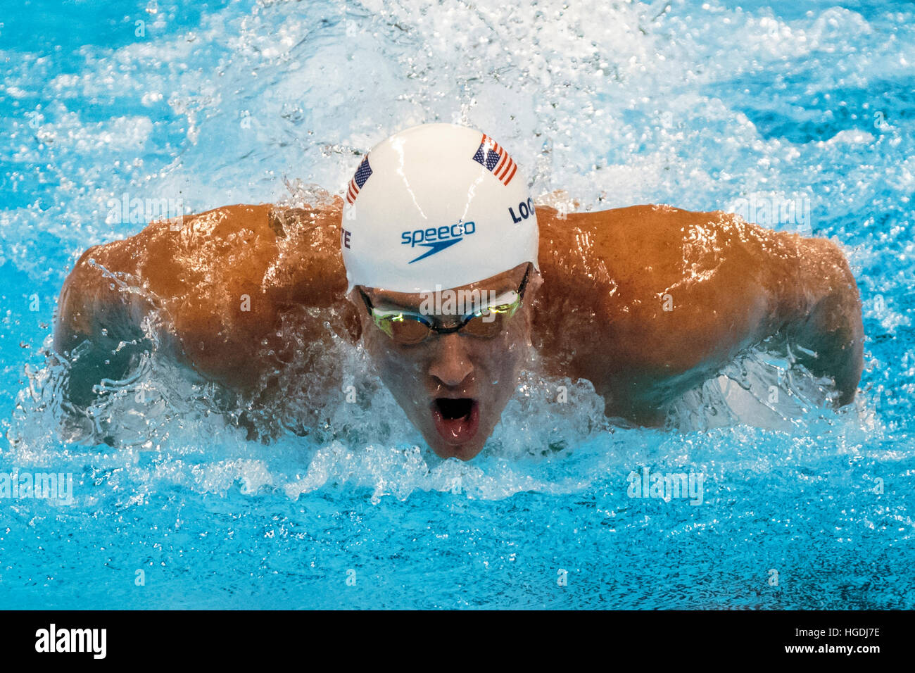Ryan Lochte Swimming Butterfly