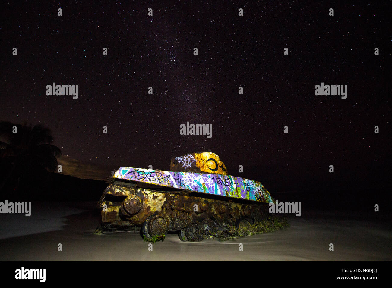 Culebra island tank hi-res stock photography and images - Alamy