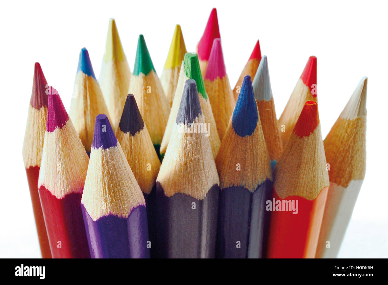 Studio photo pencil points hi-res stock photography and images - Alamy