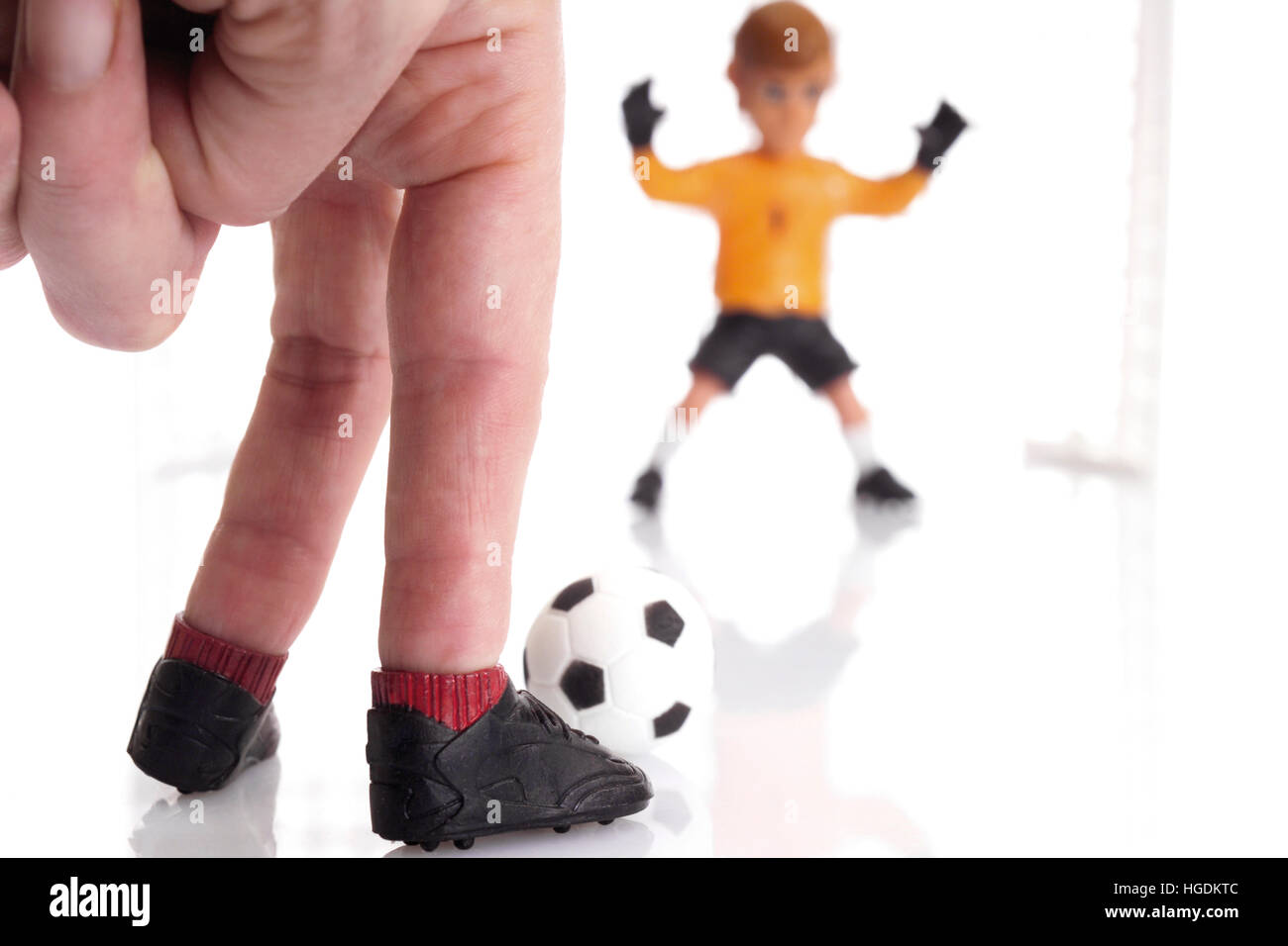 Footballer Finger High Resolution Stock Photography and Images - Alamy