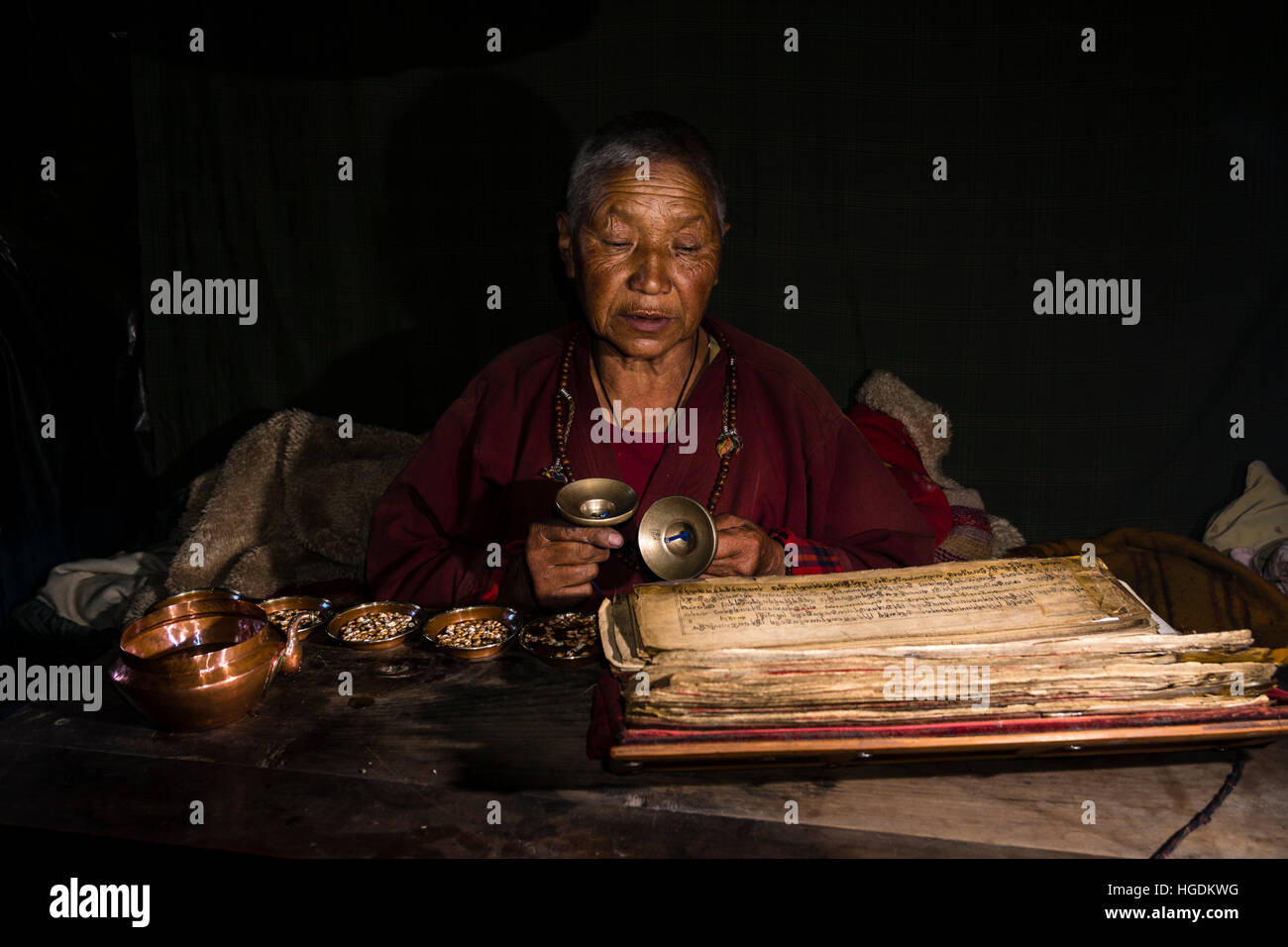 Ani Chorten, daughter of Tashi Lama, is celebrating a religious ...