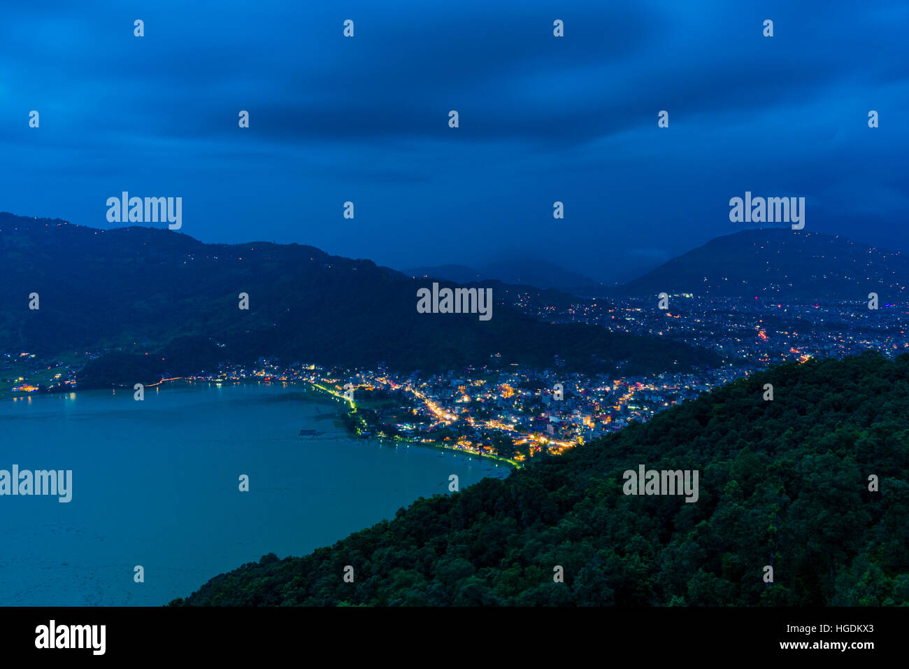 Pokhara city hi-res stock photography and images - Alamy