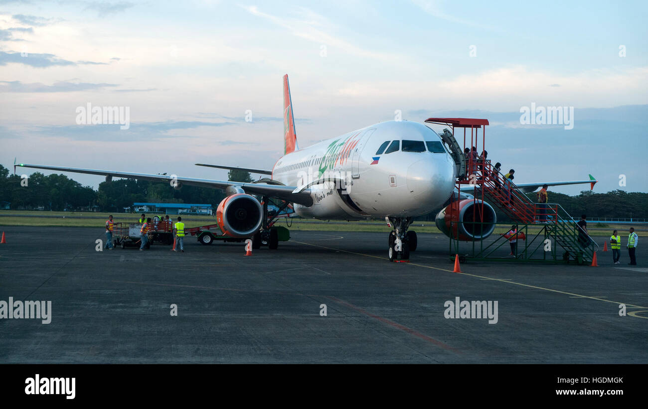Zest Air Airbus jet Philippines Stock Photo - Alamy