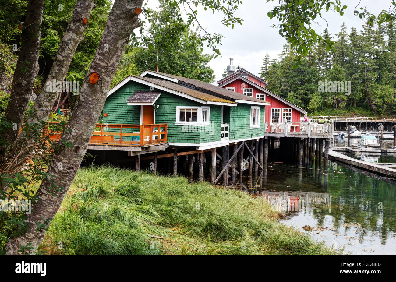 Telegraph Cove, Vancouver Island, Canada Stock Photo - Alamy