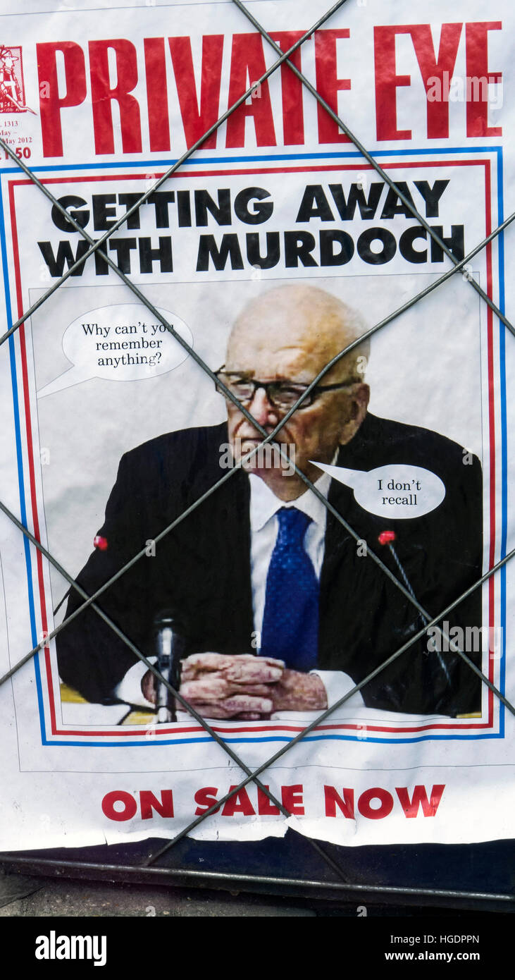 Newspaper mogul rupert murdoch hi-res stock photography and images - Alamy