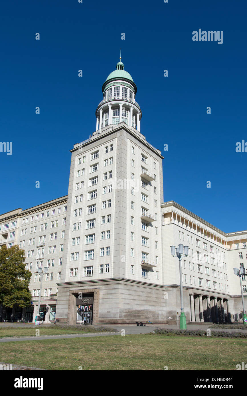 Frankfurter Tor building in Berlin Stock Photo - Alamy