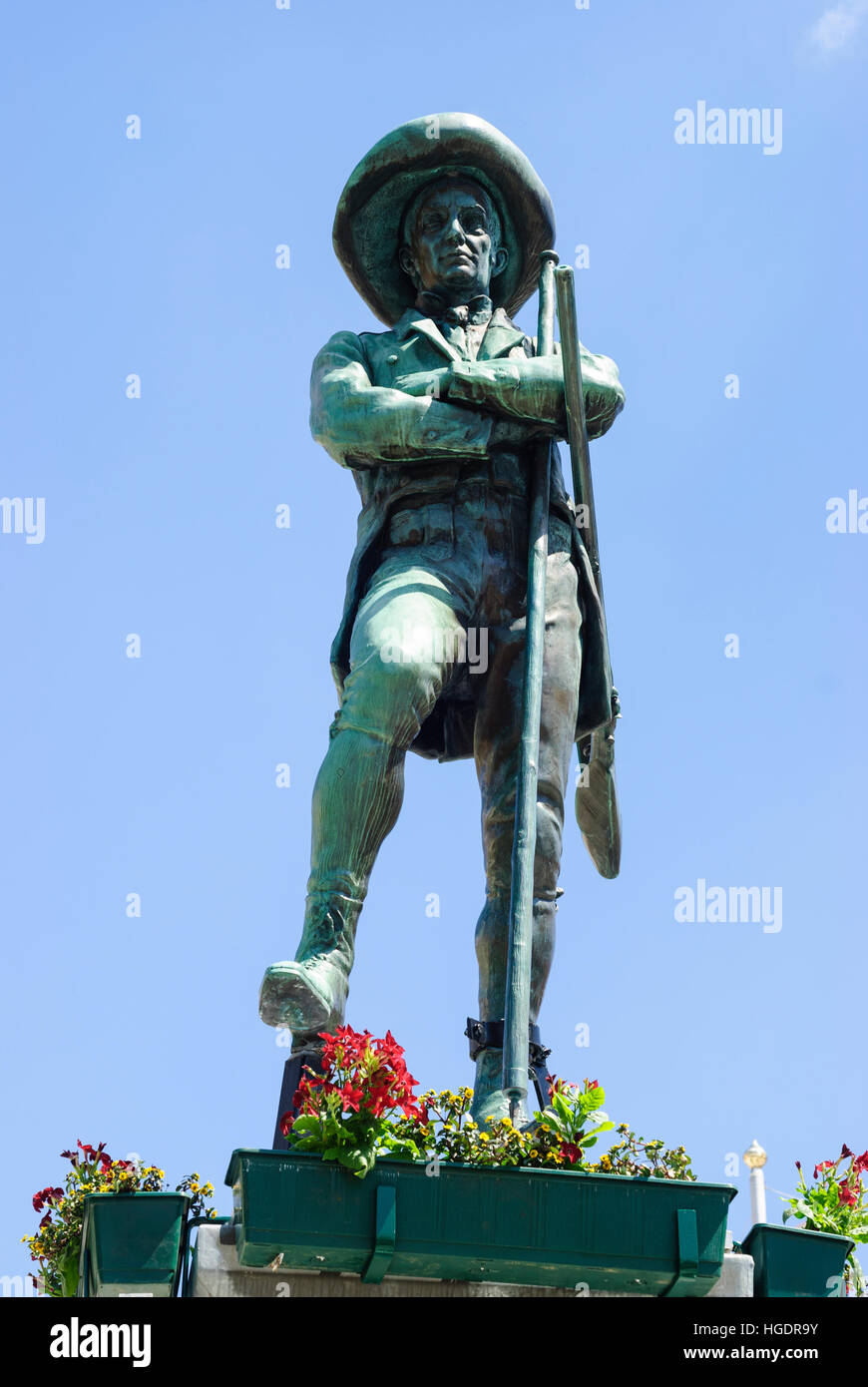 Mariazell: Archduke Johann statue, Obere Steiermark, Steiermark, Styria ...