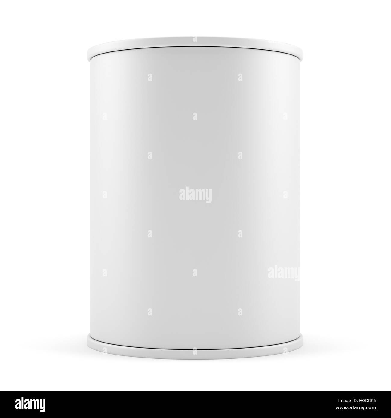 Blank advertising cylinder Stock Photo - Alamy