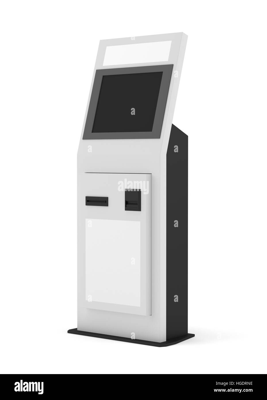 Digital touchscreen terminal Stock Photo - Alamy