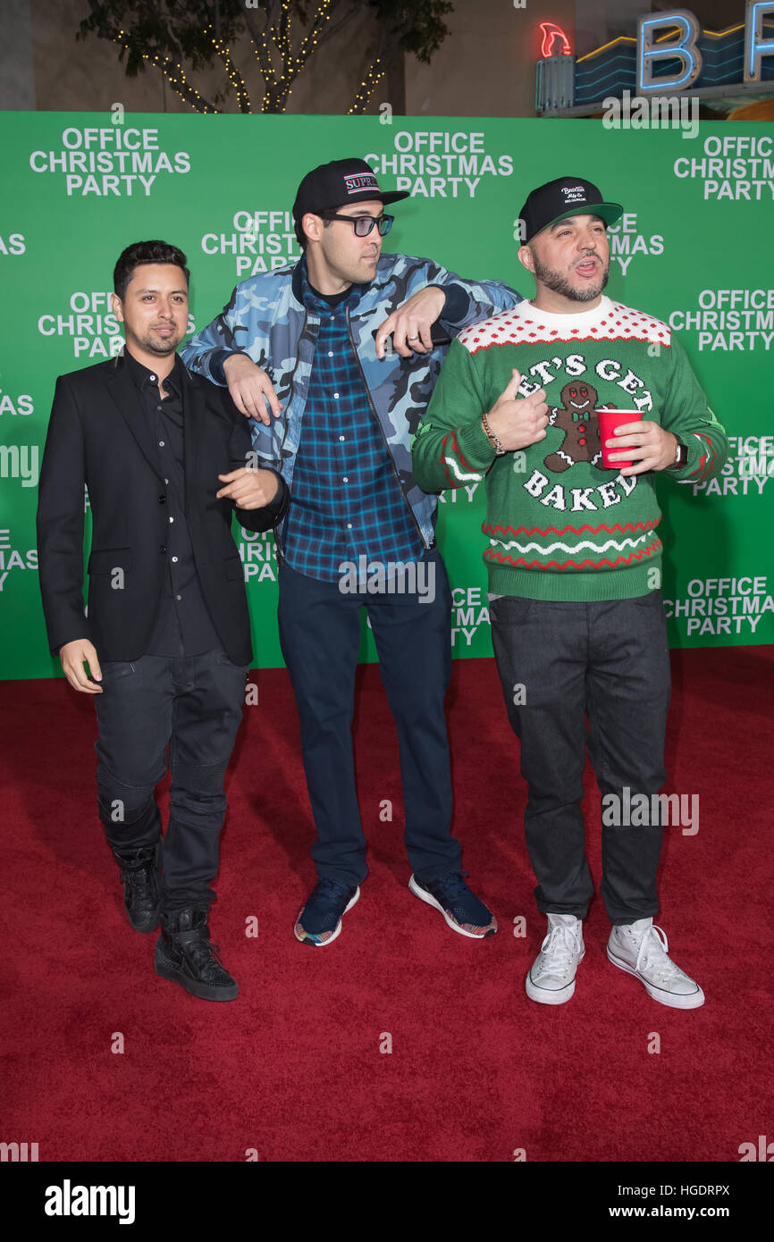 Los Angeles premiere of 'Office Christmas Party' - Arrivals Featuring ...