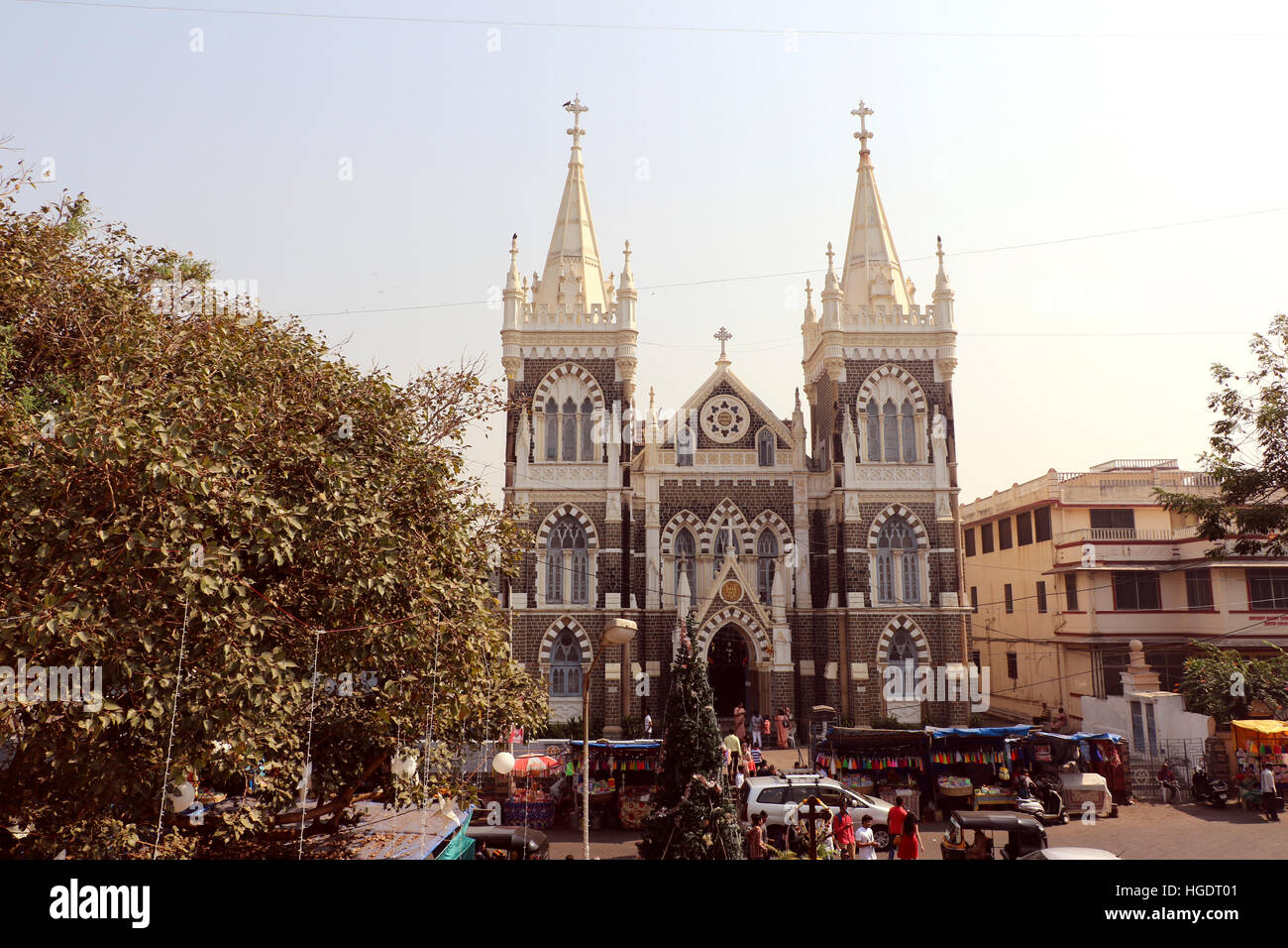 Mount Mary Church, Mumbai Stock Photo - Alamy