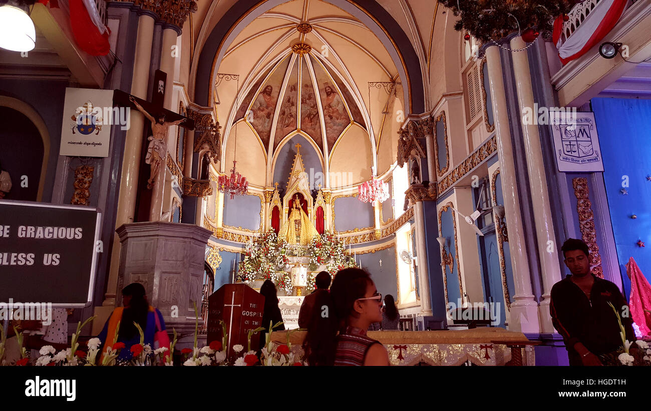 Mount Mary Church, Mumbai Stock Photo - Alamy