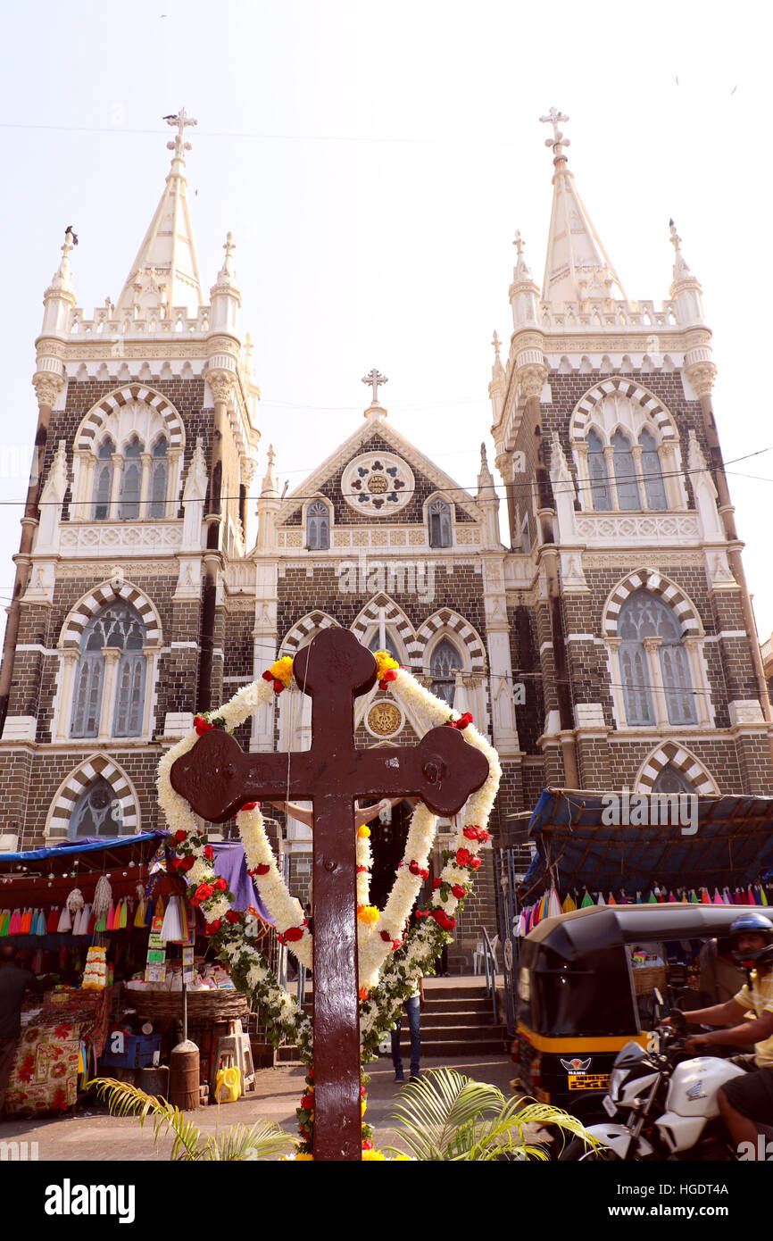 Mount Mary Church, Mumbai Stock Photo - Alamy