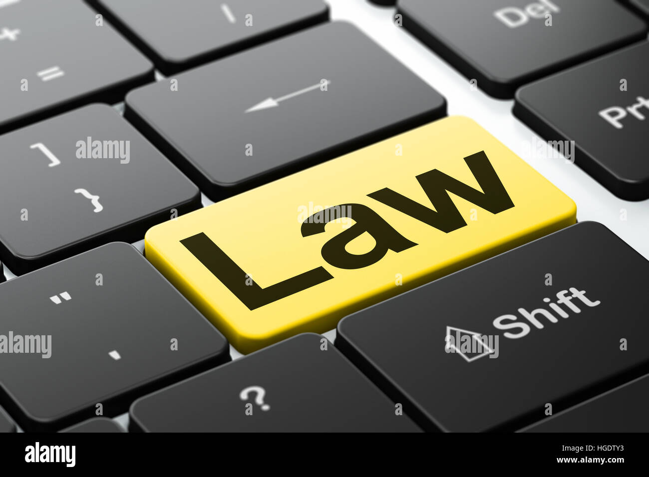 Law concept: Law on computer keyboard background Stock Photo - Alamy