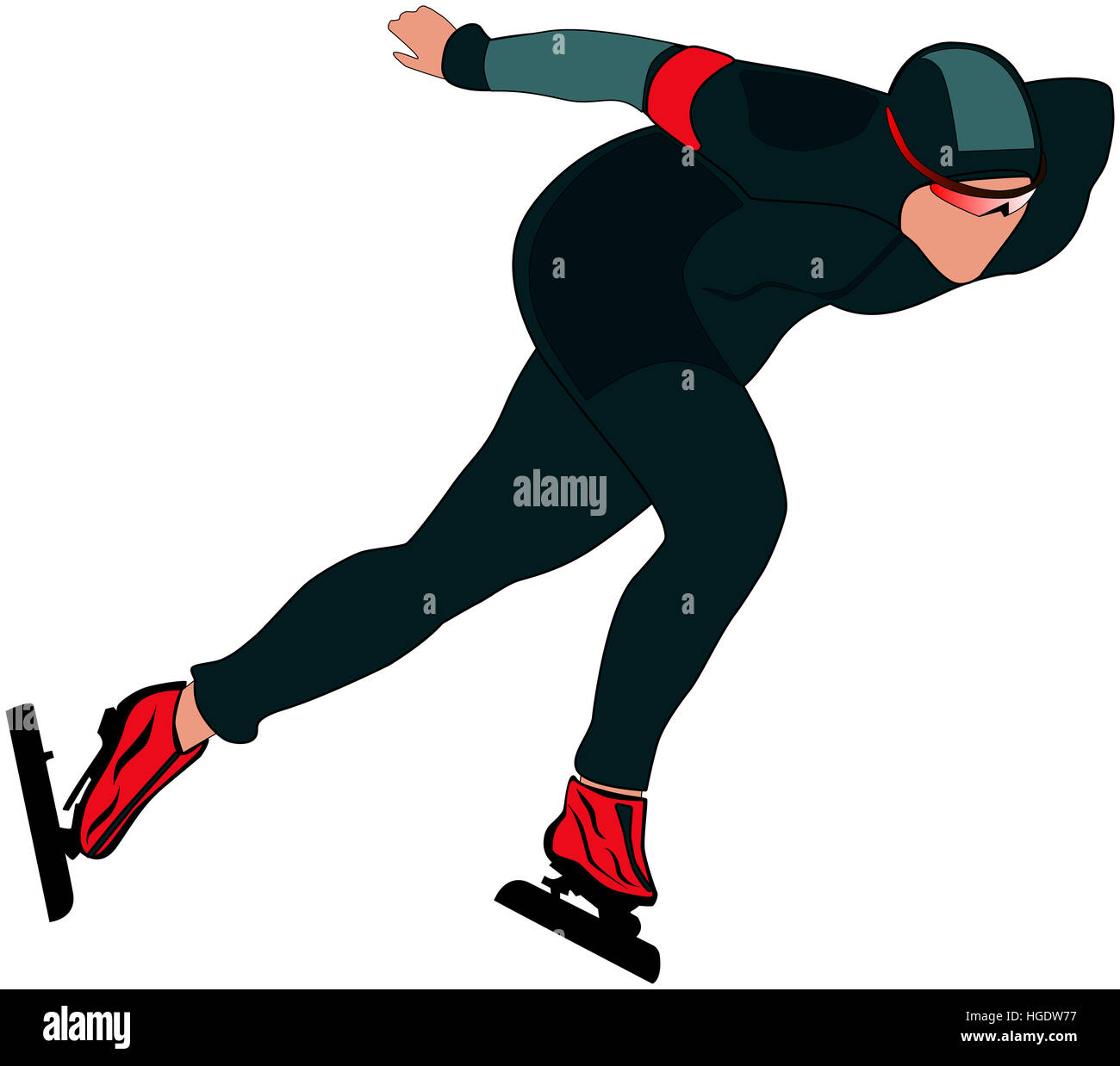 Professional male figure skater hi-res stock photography and images - Alamy