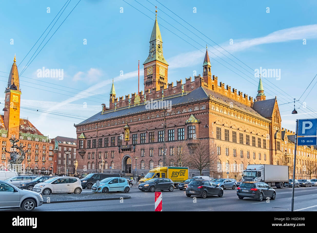 Square capital city copenhagen denmark hi-res stock photography and ...