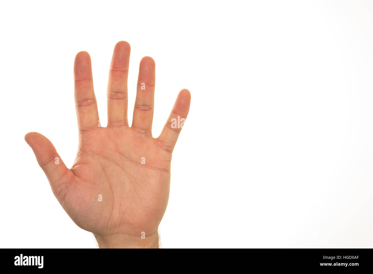 Five fingers counting hi-res stock photography and images - Alamy