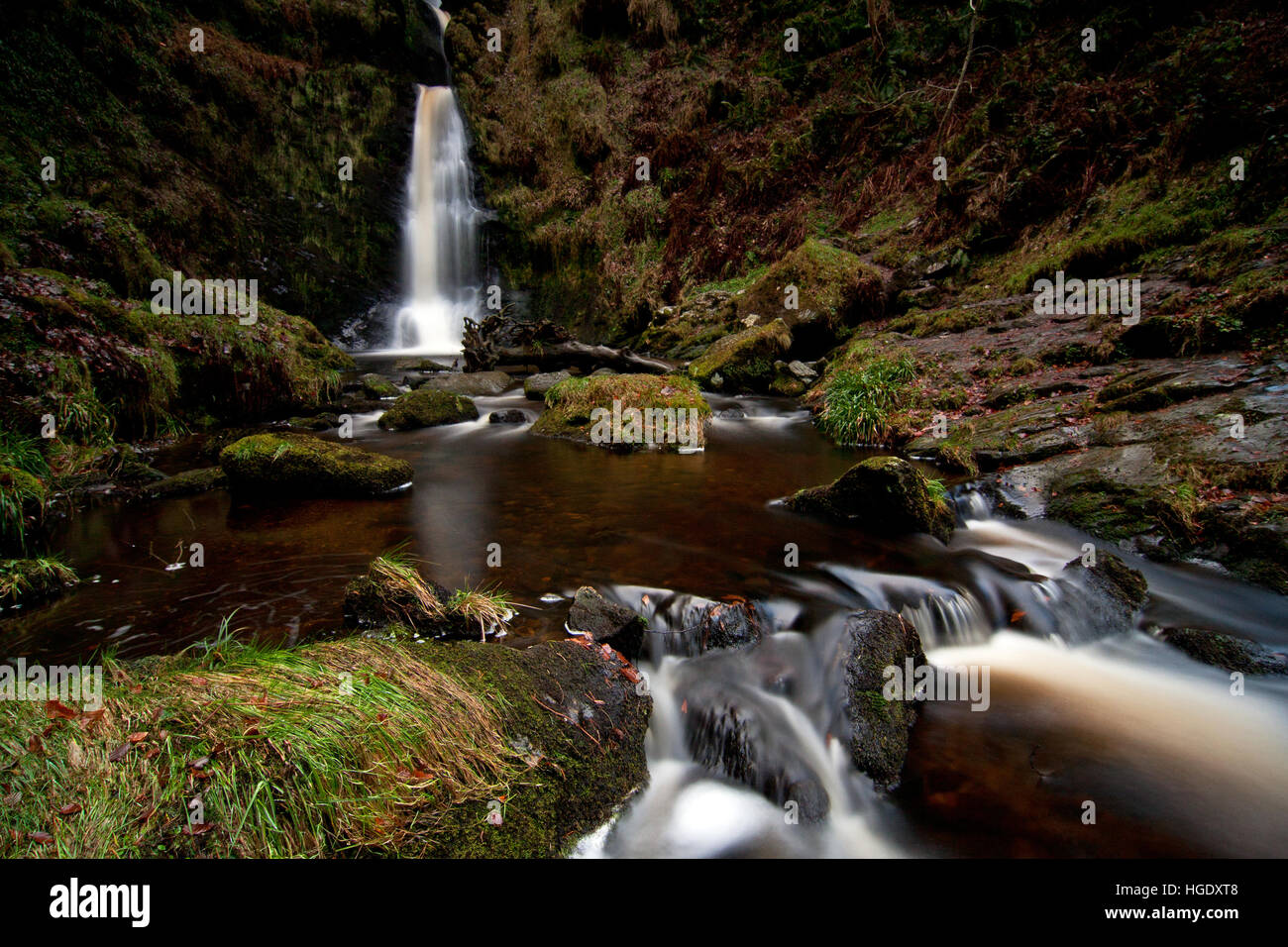 Photograph by © Jamie Callister. Pistyll Rhaeadr, Wales' highest ...
