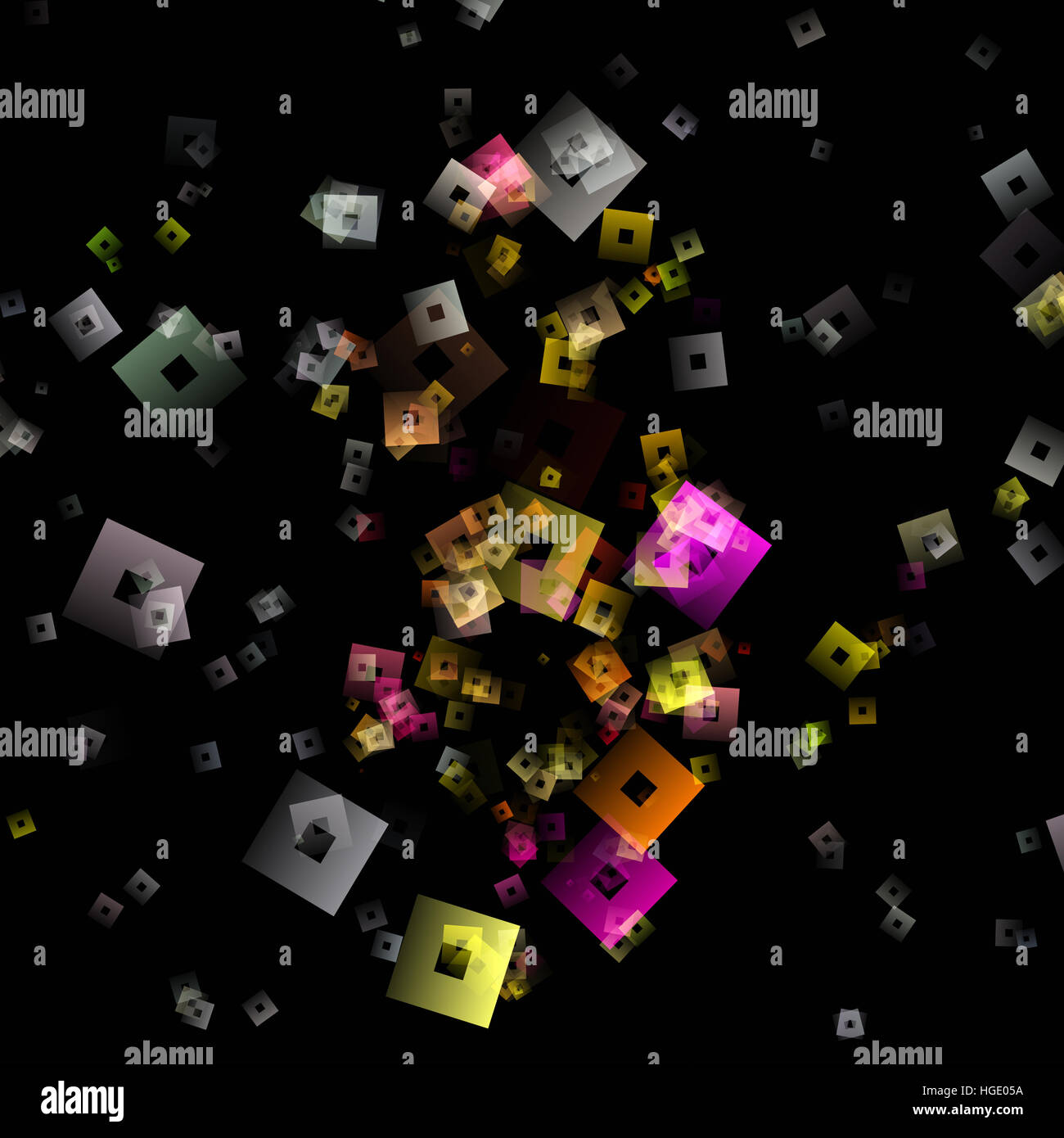 Abstract square background design illustration Stock Photo - Alamy