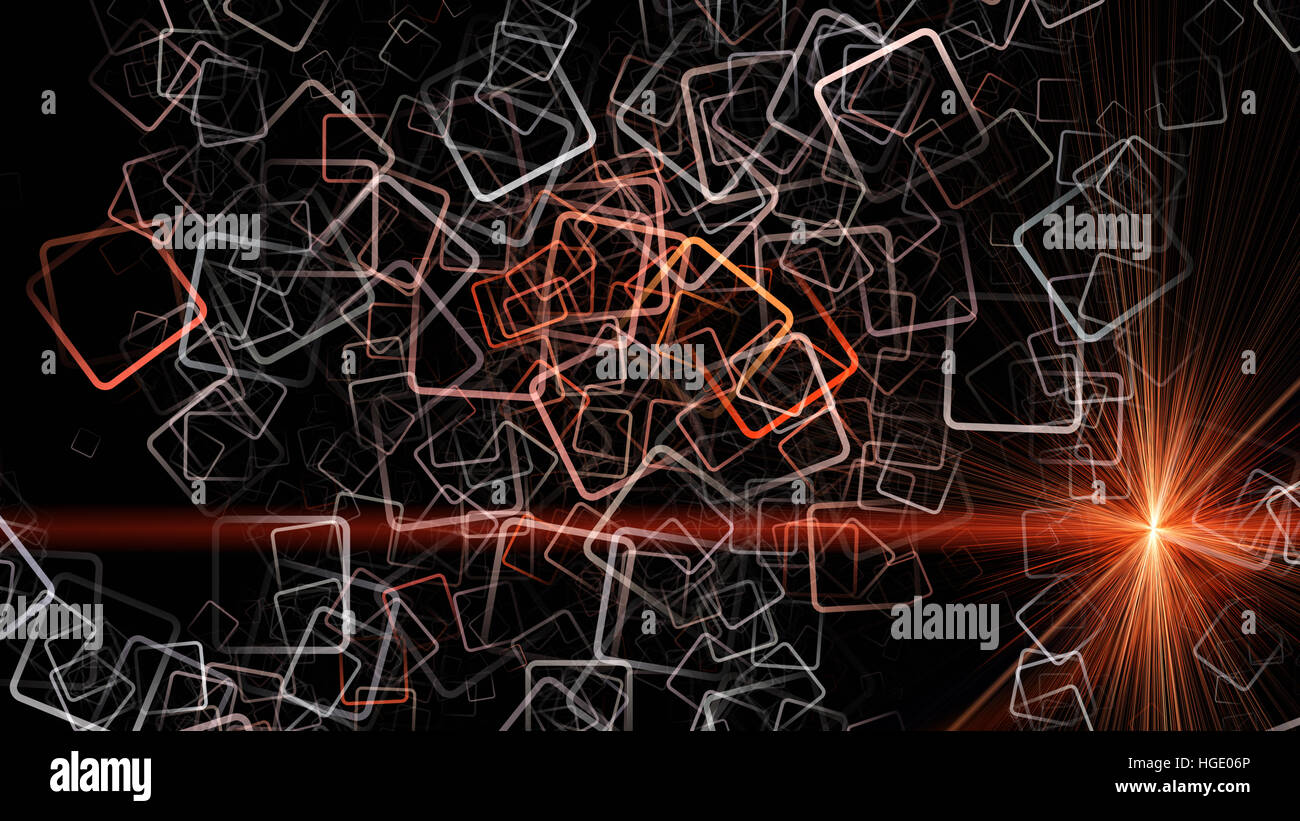 Abstract square background design with light Stock Photo - Alamy