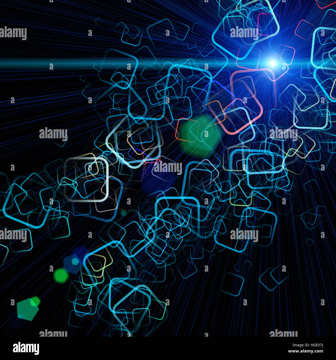 Abstract square background design with light Stock Photo - Alamy