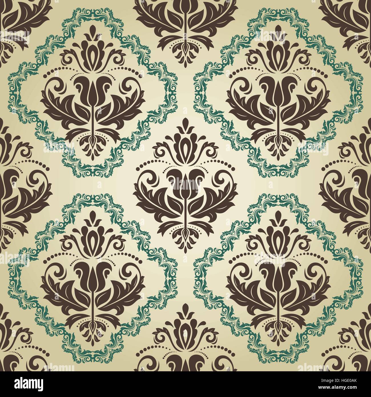 Seamless Vector Classic Pattern Stock Vector Image & Art - Alamy