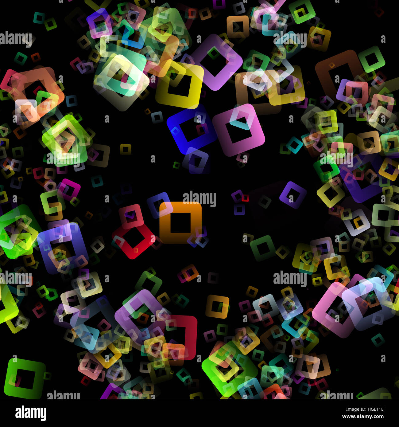 Abstract square background design illustration Stock Photo - Alamy