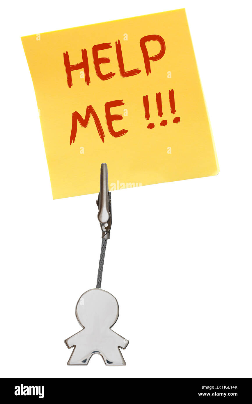 Paper clip information help hi-res stock photography and images - Alamy