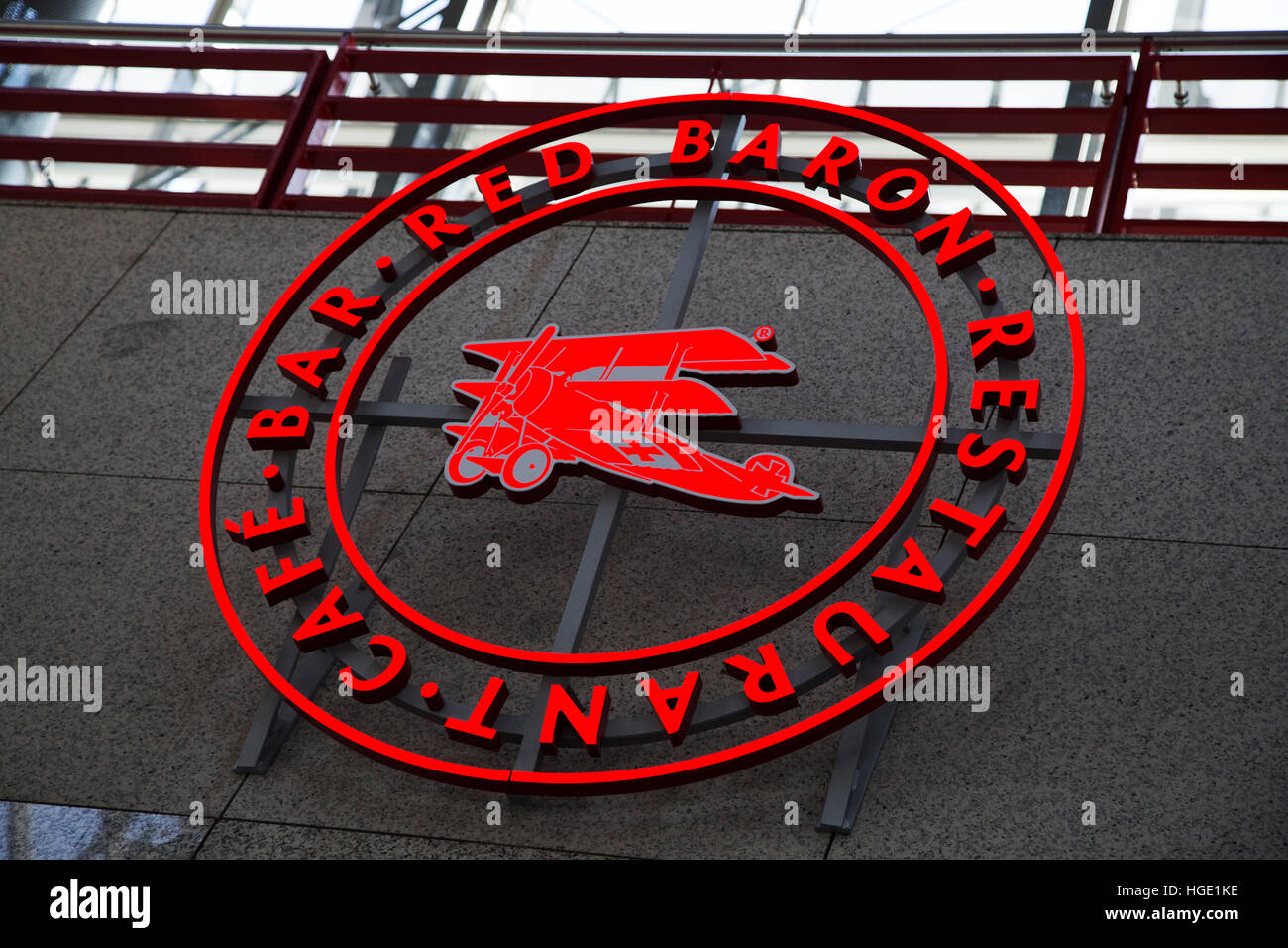 Red baron plane hi-res stock photography and images - Alamy