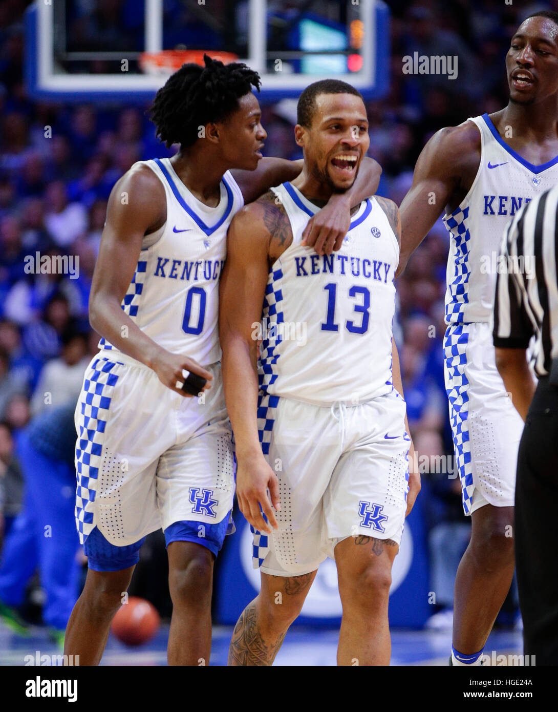 Kentucky wildcats guard isaiah briscoe 13 hi-res stock photography and ...