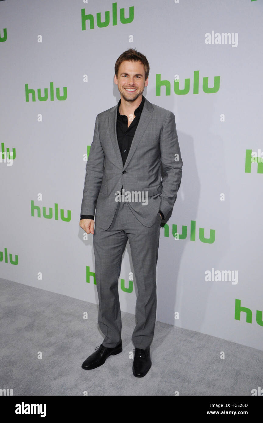 Los Angeles, USA. 07th Jan, 2017. Tommy Dewey attends Hulu's Winter TCA ...