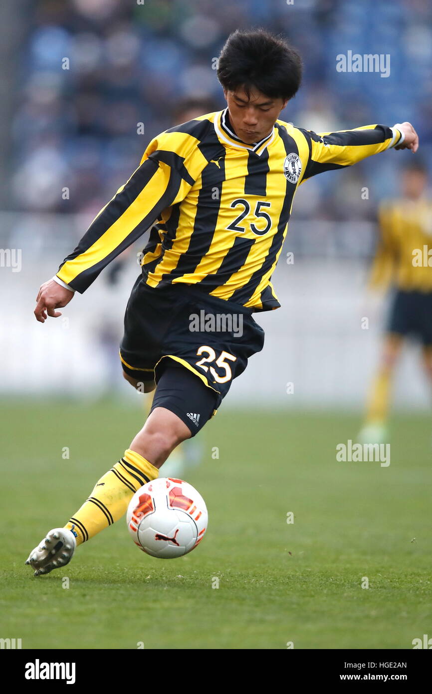 Saitama, Japan. 7th Jan, 2017. Yu Tabei () Football/Soccer : 95th All ...