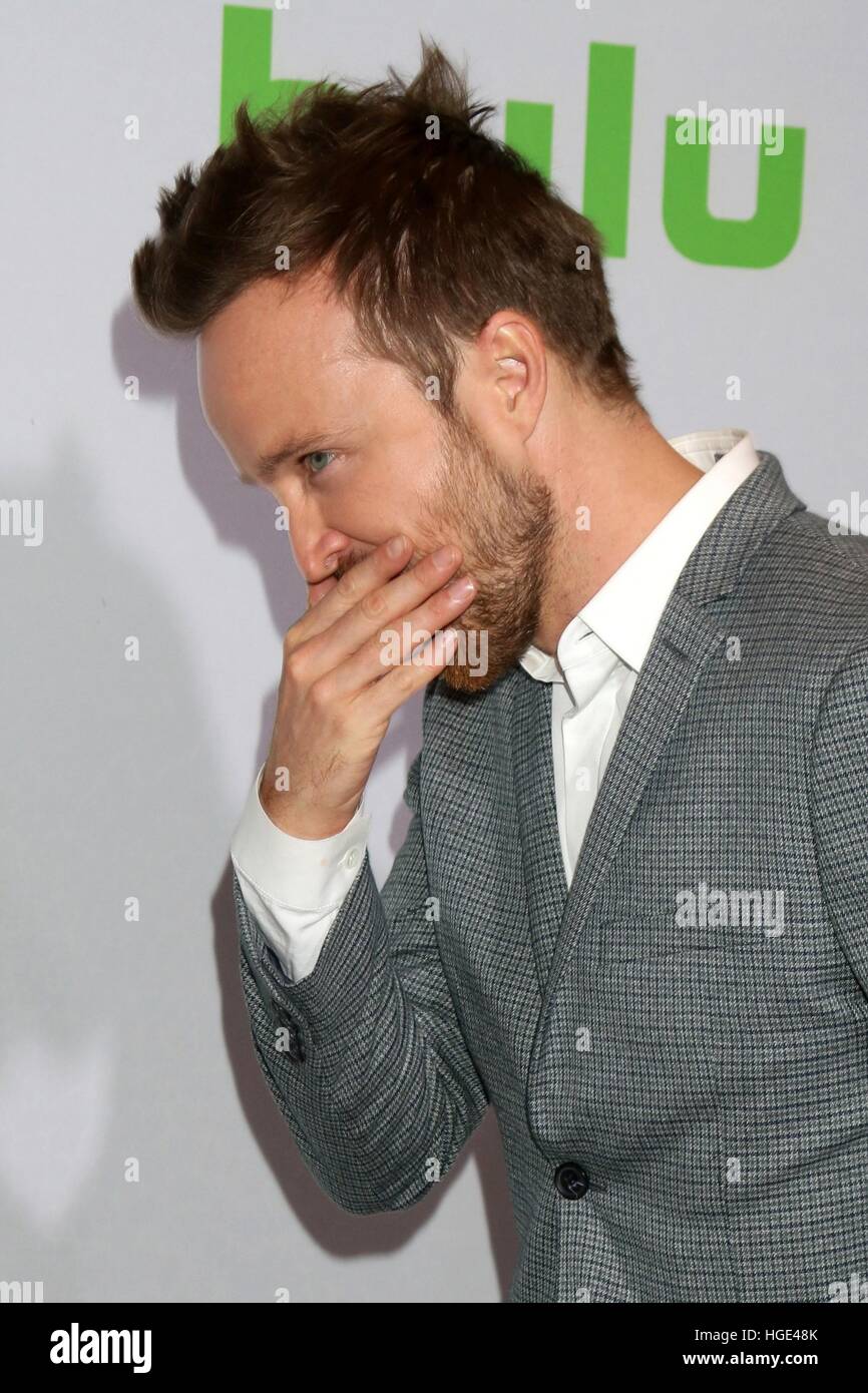 Aaron Paul at arrivals for TCA Winter Press Tour: HULU Panels, The ...