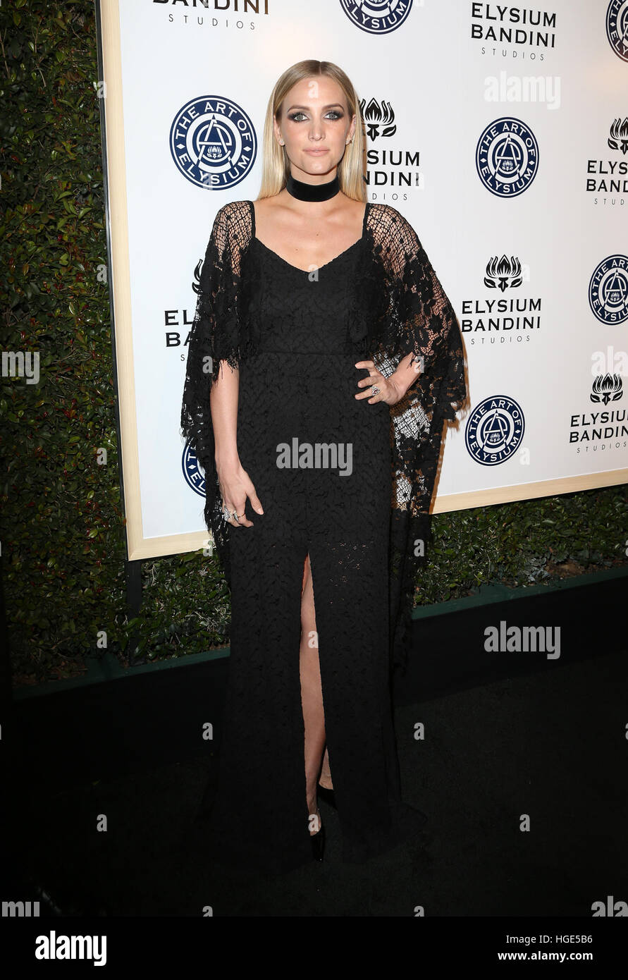 Los Angeles, CA - JANUARY 07: Ashlee Simpson, At The Art of Elysium ...