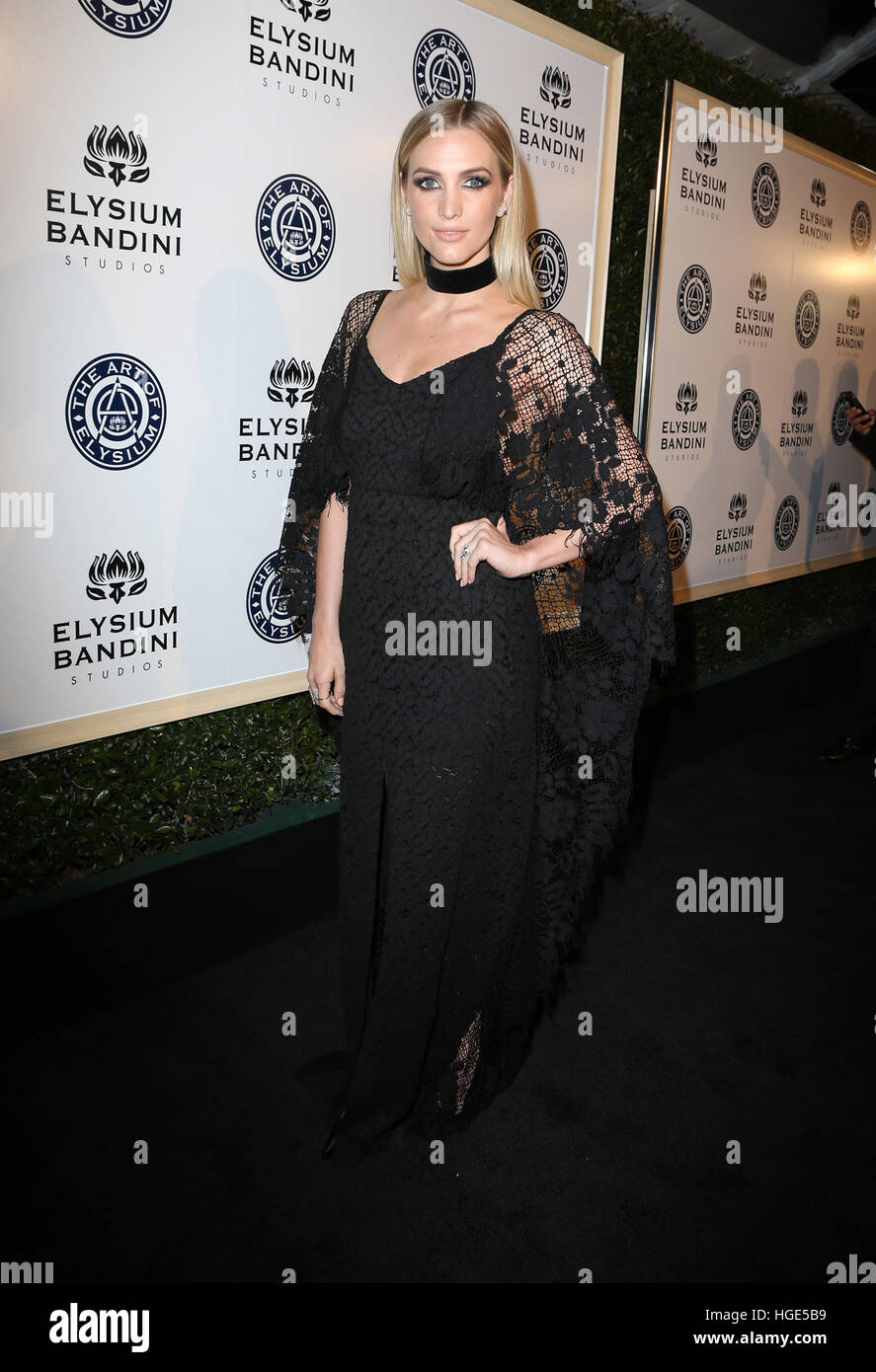 Los Angeles, CA - JANUARY 07: Ashlee Simpson, At The Art of Elysium ...