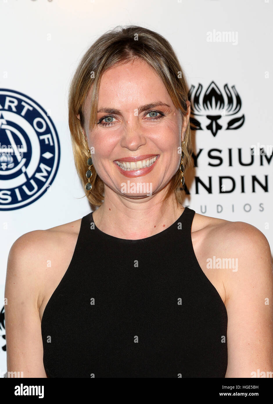 Los Angeles, CA - JANUARY 07: Radha Mitchell, At The Art of Elysium ...