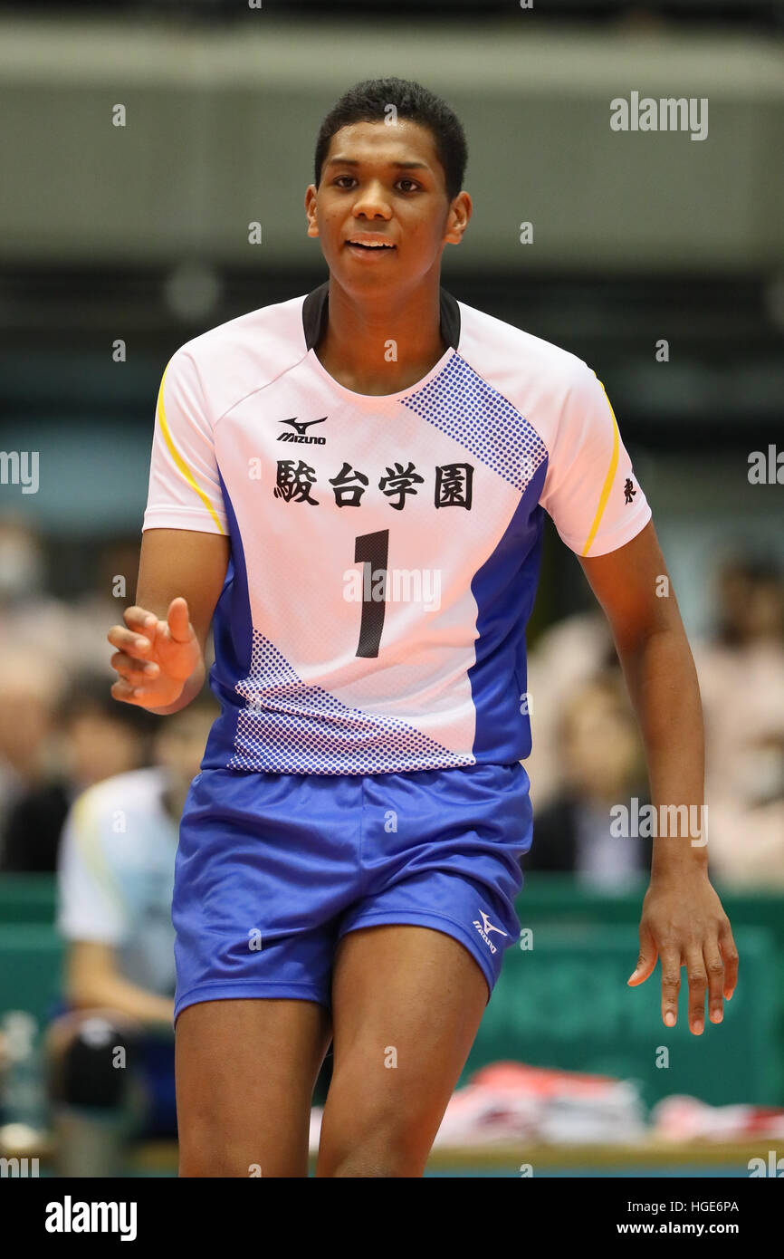 Tokyo Metropolitan Gymnasium, Tokyo, Japan. 8th Jan, 2017. Go Murayama ...