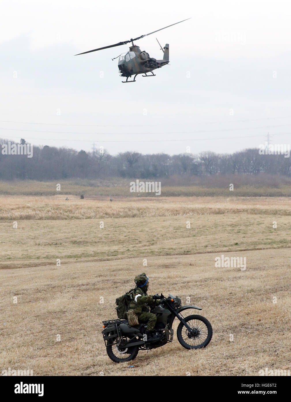 Japanese military motorcycle hi-res stock photography and images - Alamy