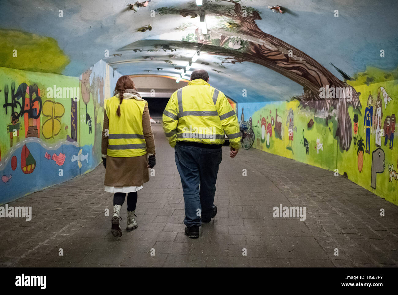 Katharina Schneider and Berthold Troitsch from a Munich city mission ...
