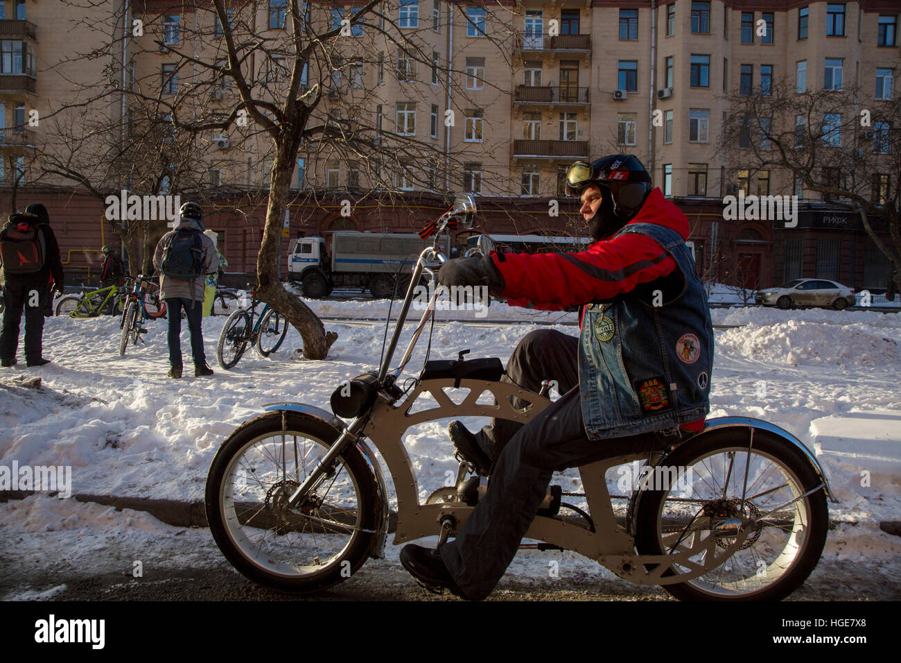 Russian bike team hi-res stock photography and images - Alamy