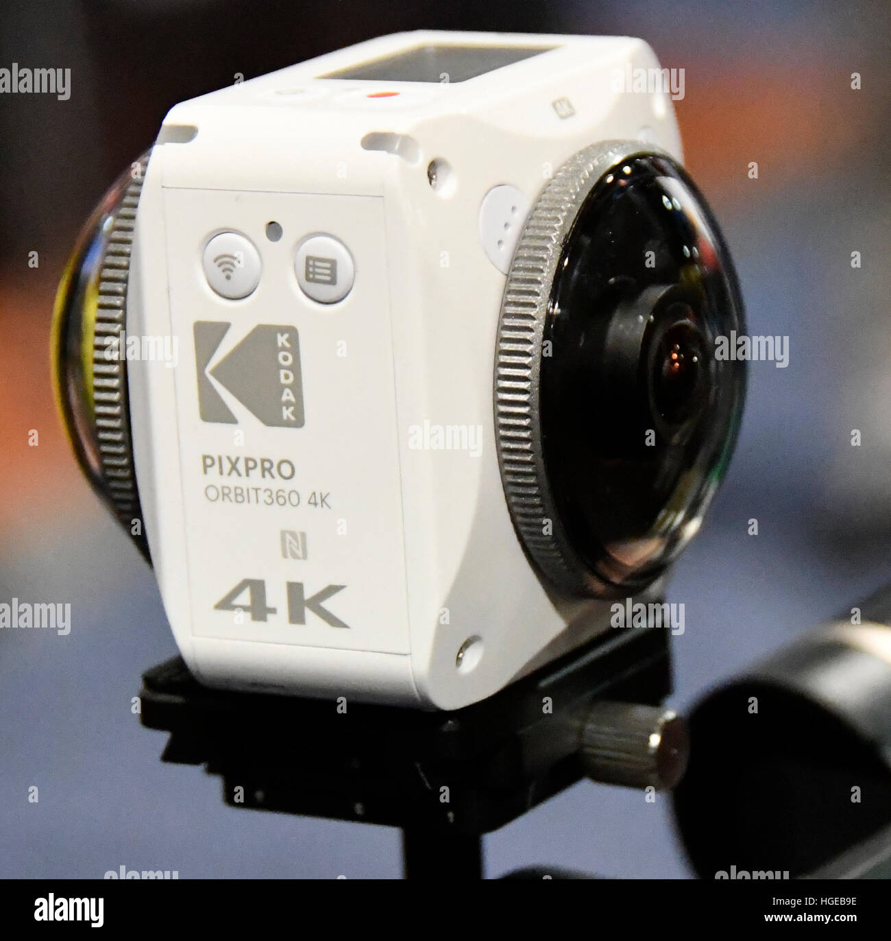 Kodak shows their new pixpro camera during day 2 at the 2017 CES show ...