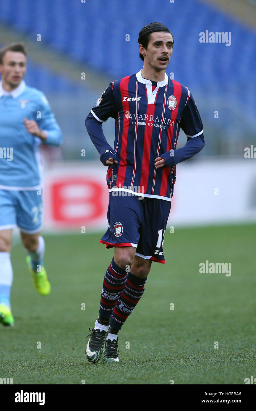 Stadio Olimpico, Rome, Italy. 08th Jan, 2017. Serie A football. SS ...