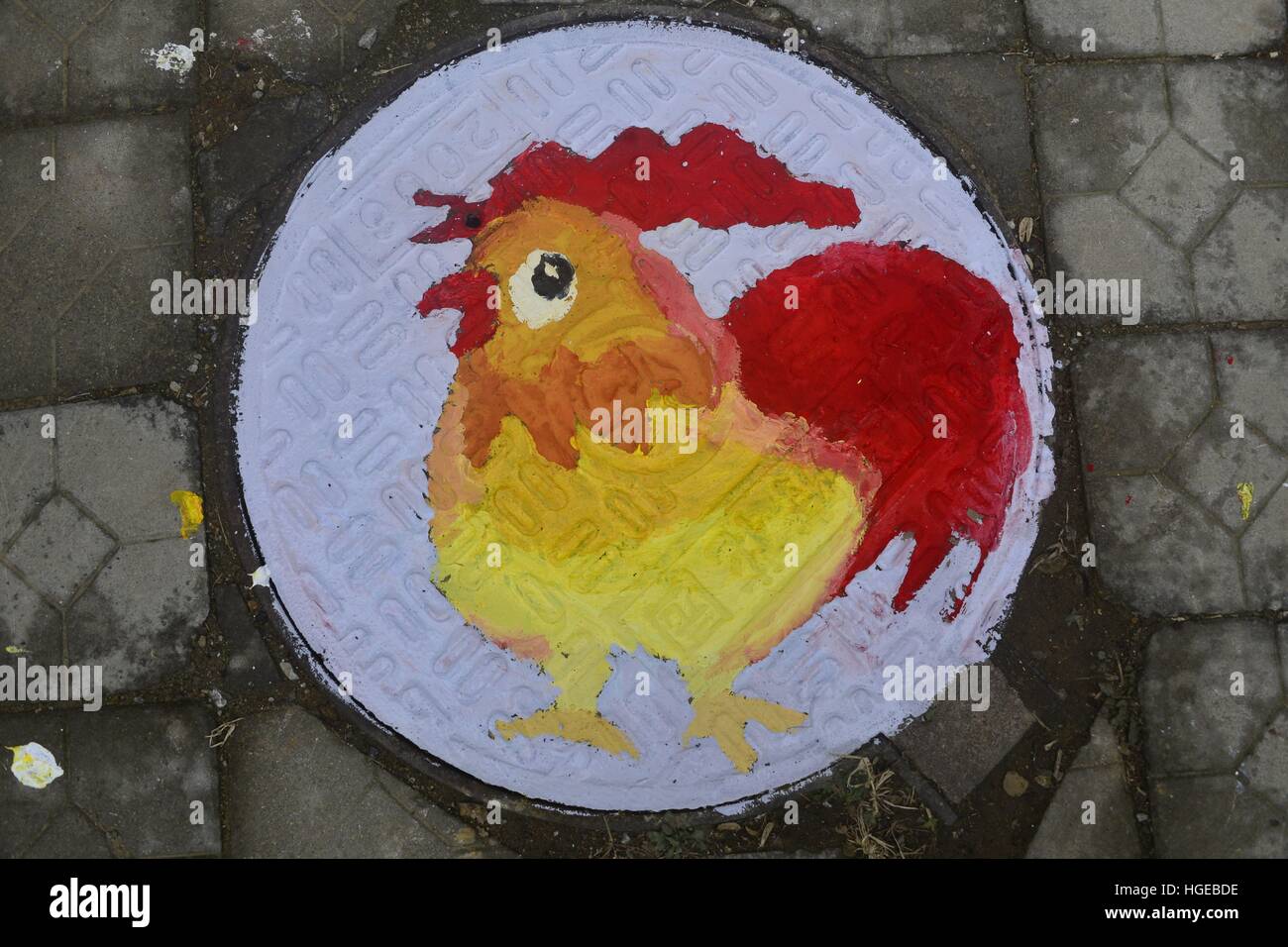 Liaochen, Liaochen, China. 8th Jan, 2017. Liaocheng, CHINA-January 8 ...