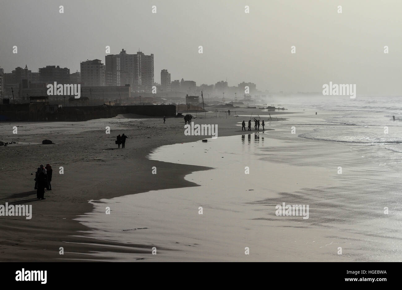 Gaza, Gaza Strip, Occupied Palestinian Territory. 8th Jan, 2017 ...