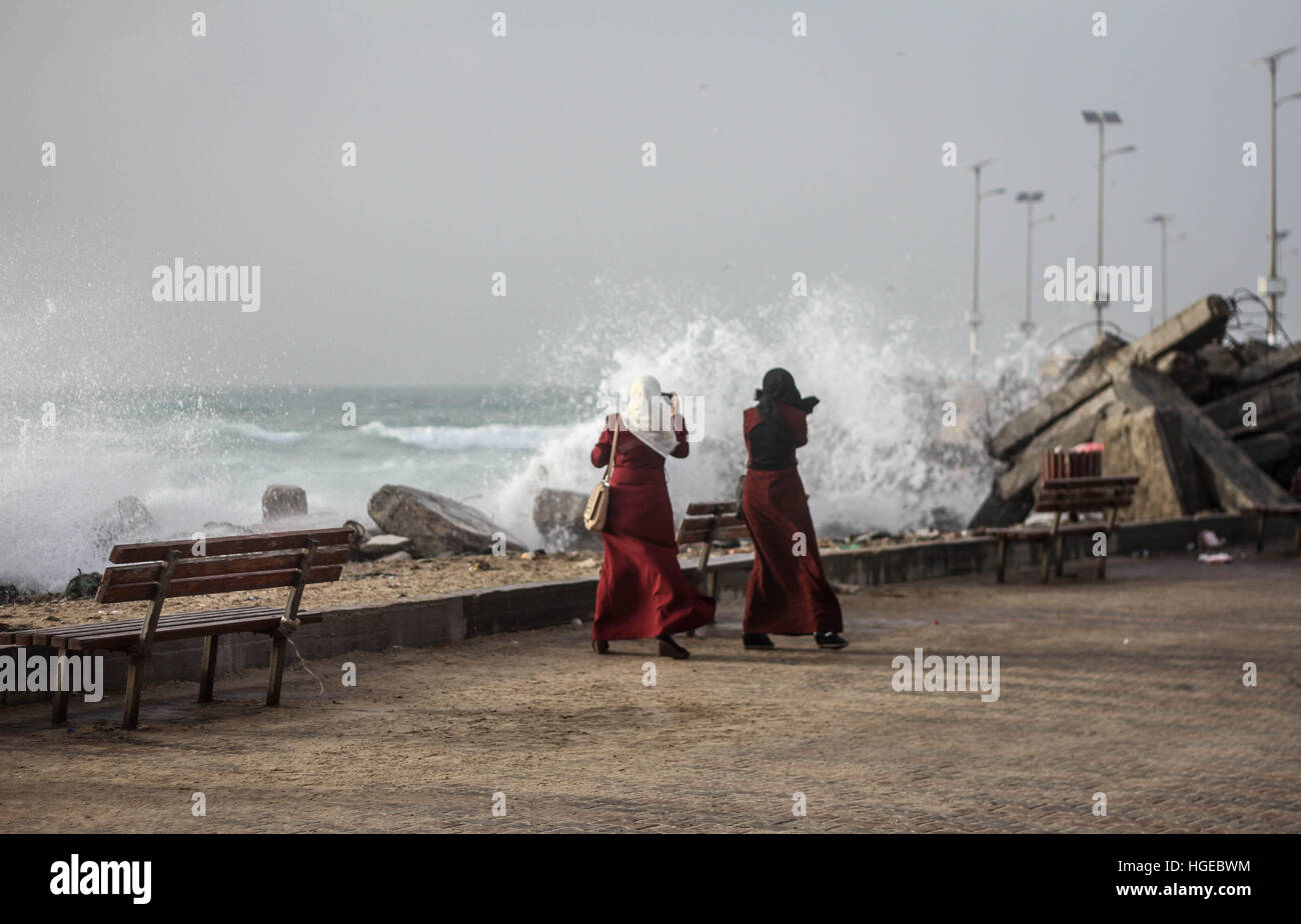 Gaza, Gaza Strip, Occupied Palestinian Territory. 8th Jan, 2017 ...