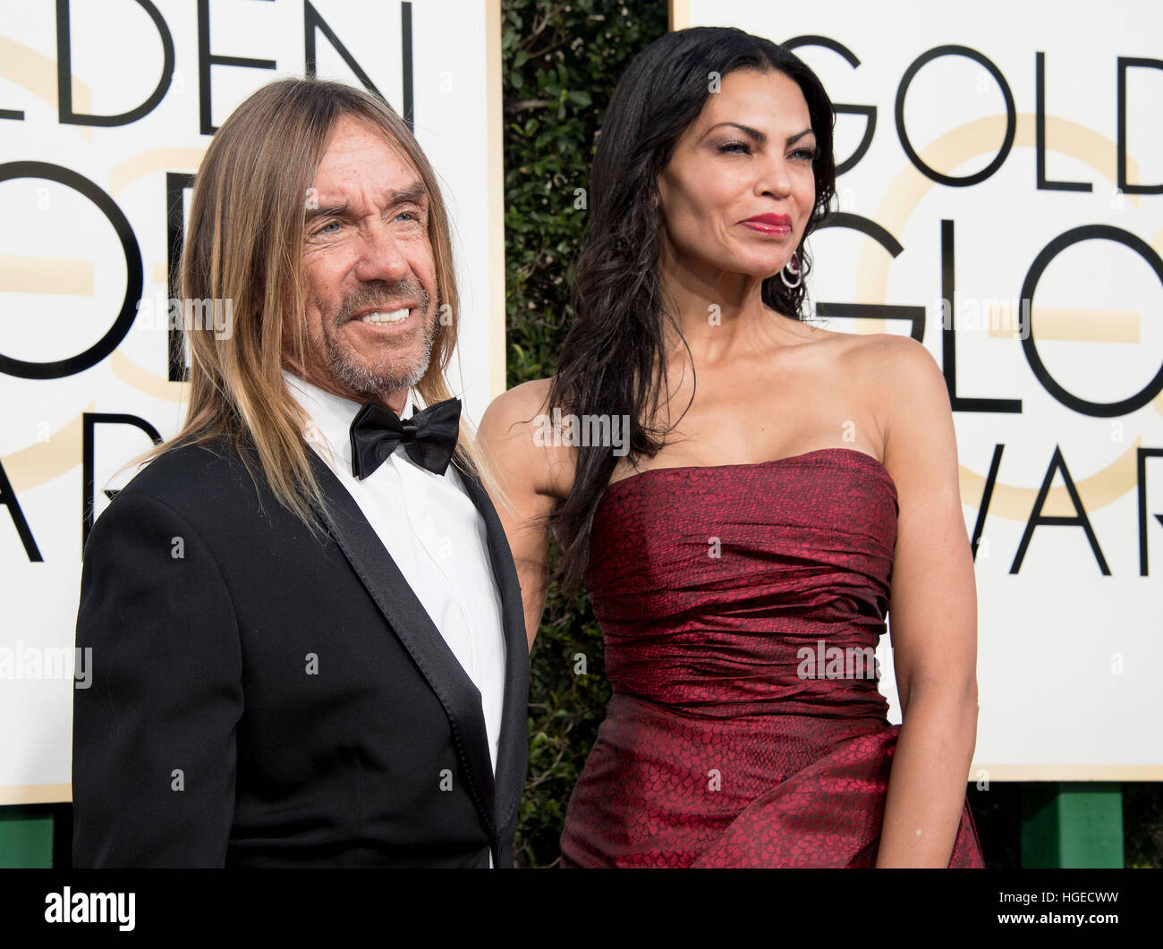 Beverly Hills, California, USA. 8th Jan, 2017. Iggy Pop. 74th Annual ...