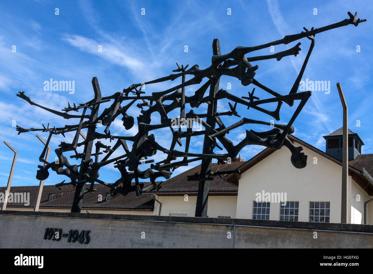 The first of the nazi concentration camps opened in germany hi-res ...