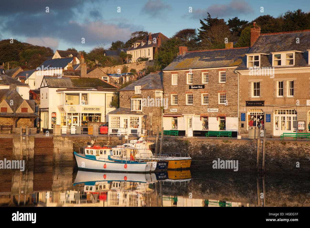 Padstow Harbour, Cornwall, UK Stock Photo - Alamy