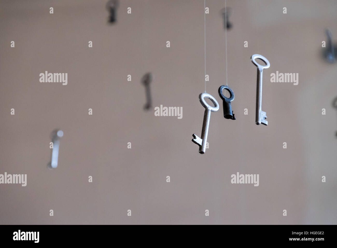 Key hanging hi-res stock photography and images - Alamy